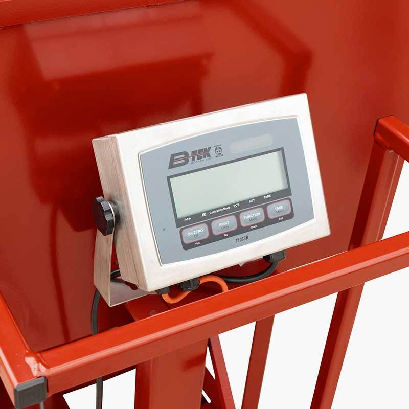 Portable Hopper Scale - B-TEK