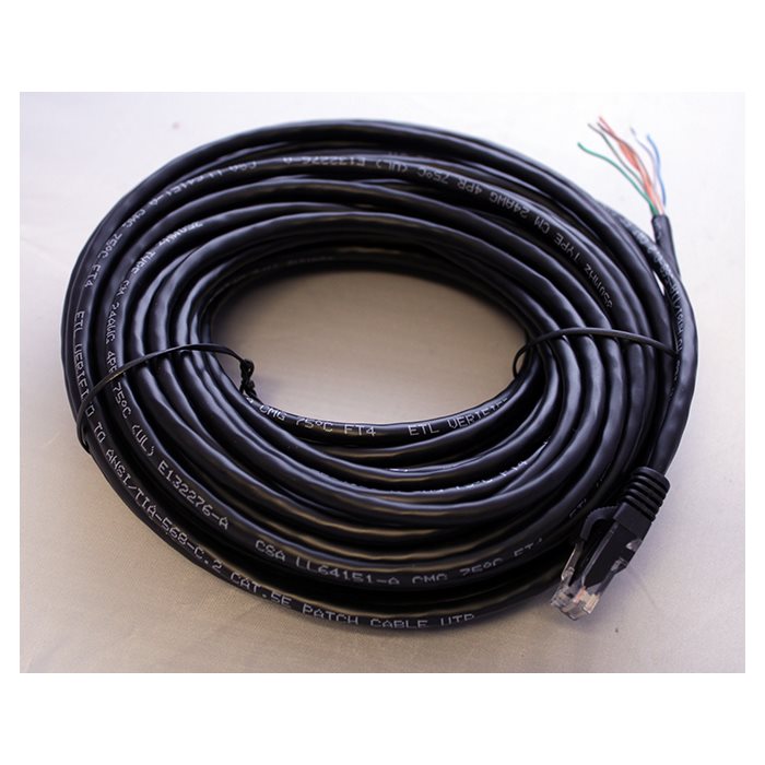 RS232 Interconnect Cable HRCS Base To HRB Base 50' (Rj45 To Stripped ...